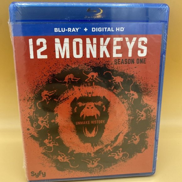 Media | 12 Monkeys Season One 3disc Bluray 215 New Aaron Stanford Amanda Schull | Poshmark